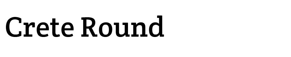 Crete Round google font - Crete Round font download