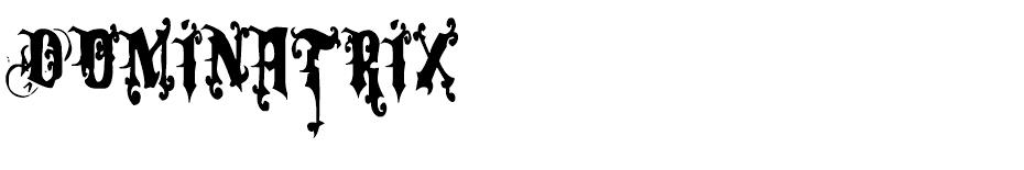 Dominatrix font - Dominatrix font download