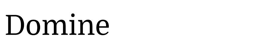 Domine Font Family google font - Domine Font Family font download