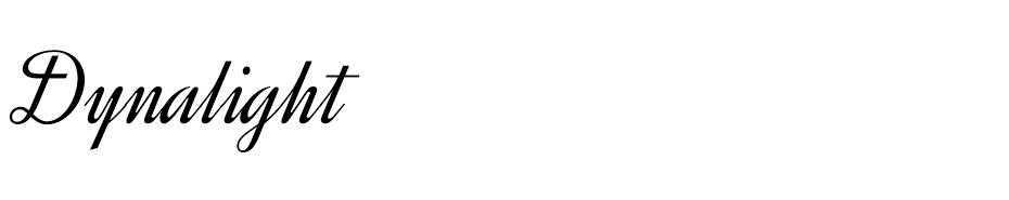Dynalight google font - Dynalight font download