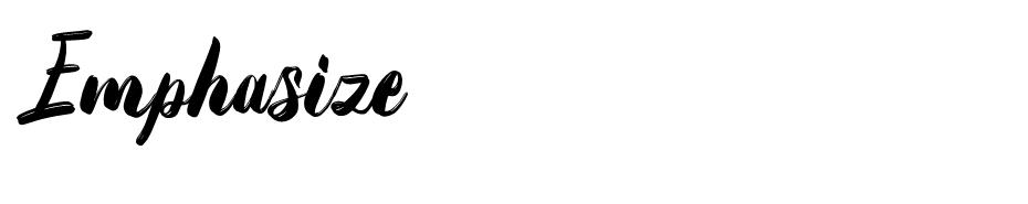 Emphasize font - Emphasize font download