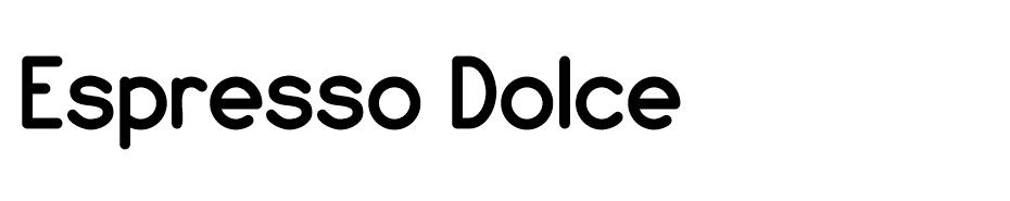 Espresso Dolce font - Espresso Dolce font download