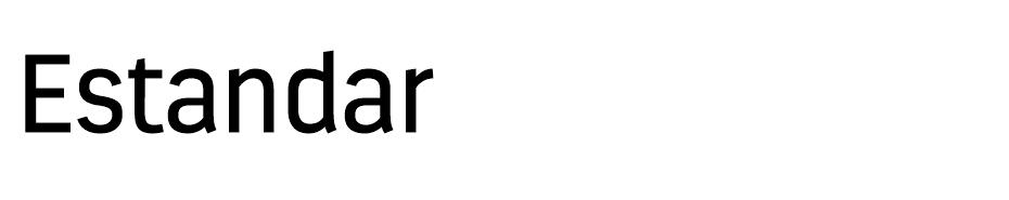 Estandar font - Estandar font download