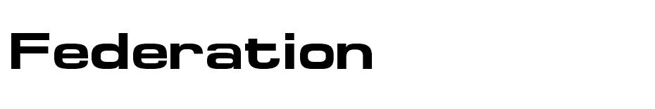 Federation font - Federation font download