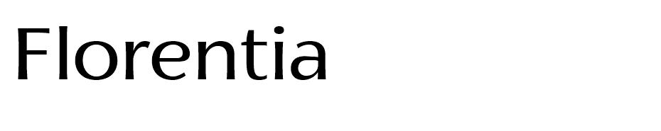 Florentia font - Florentia font download