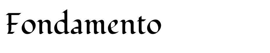 Fondamento font - Fondamento font download