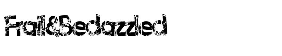 Frail & Bedazzled font - Frail & Bedazzled font download