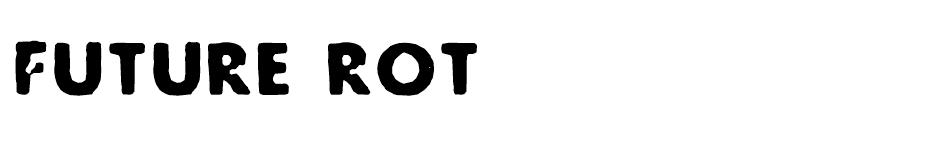 Future Rot font - Future Rot font download