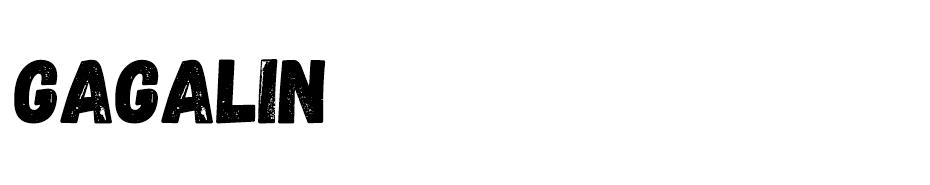 Gagalin font - Gagalin font download