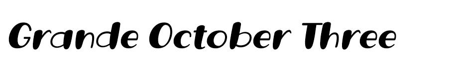 Grande font - Grande font download