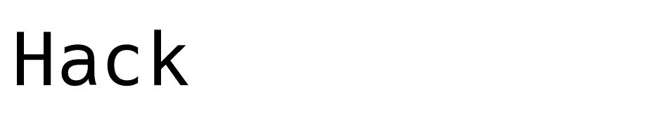 Hack font - Hack font download