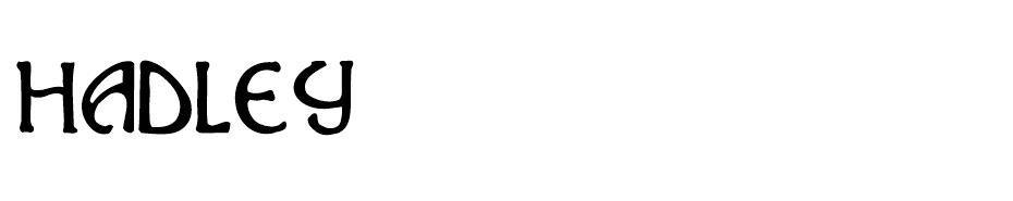 Hadley font - Hadley font download
