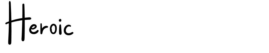 Heroic font - Heroic font download