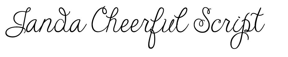 Janda Cheerful Script Font font - Janda Cheerful Script Font font download