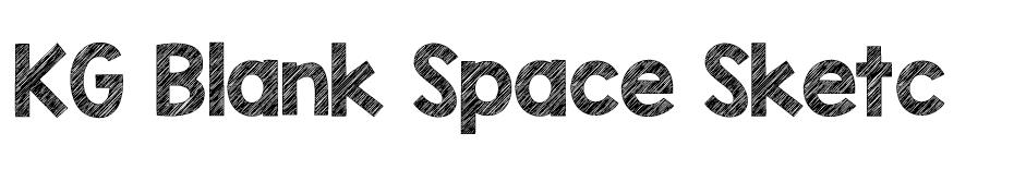 KG Blank Space font - KG Blank Space font download