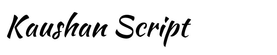 Kaushan Script, font - Kaushan Script, font download