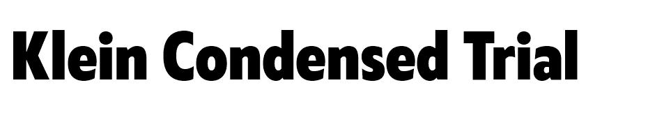Klein Bold font - Klein Bold font download