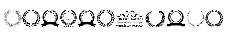 Laurus Nobilis font - Laurus Nobilis font download