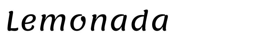 Lemonada font - Lemonada font download