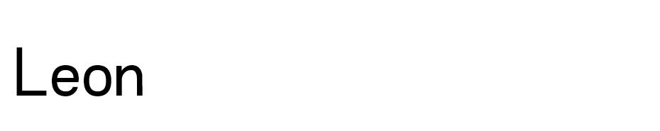 Leon font - Leon font download