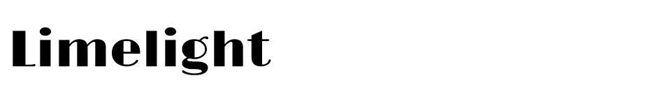 Limelight google font - Limelight font download