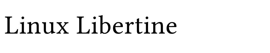 Linux Libertine font - Linux Libertine font download