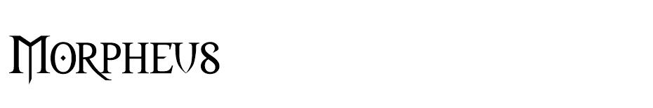 Morpheus font - Morpheus font download