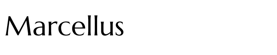 Marcellus Font google font - Marcellus Font font download