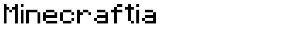 Minecraftia font - Minecraftia font download