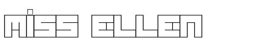 Miss Ellen font - Miss Ellen font download