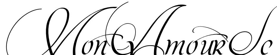 Mon Amour font - Mon Amour font download