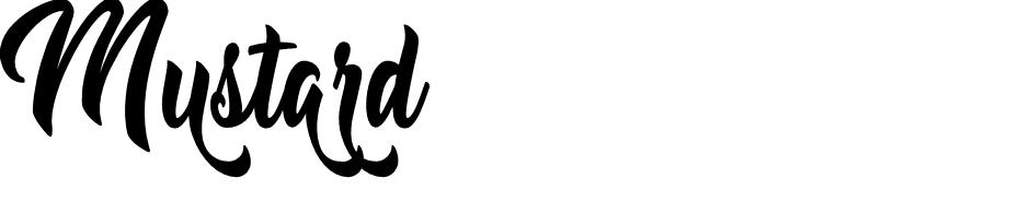 Mustard font - Mustard font download