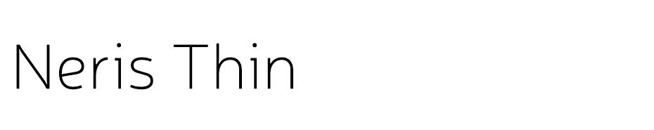 Neris Font Ailesi font - Neris Font Ailesi font download