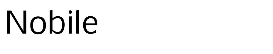 Nobile Font Nobile Font Download