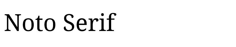 Noto Serif Font Family font - Noto Serif Font Family font download