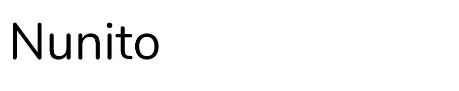 Nunito font - Nunito font download