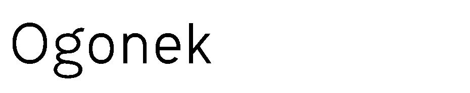 Ogonek font - Ogonek font download