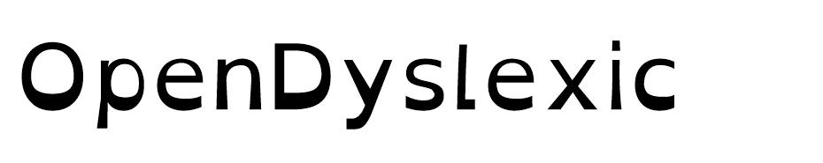 Open-Dyslexic font - Open-Dyslexic font download