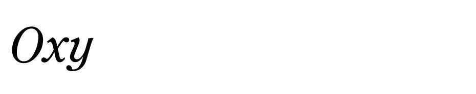 Oxy font - Oxy font download