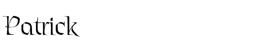 Patrick font - Patrick font download
