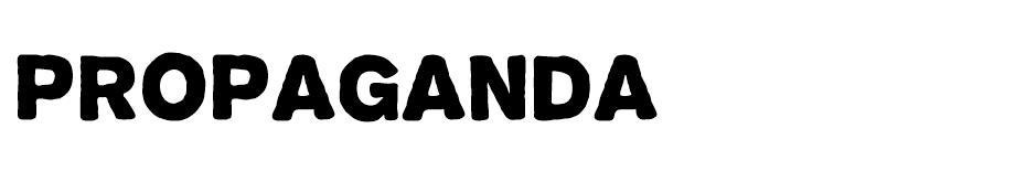 Propaganda font - Propaganda font download