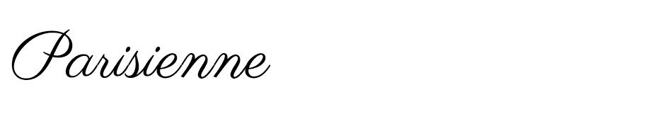 Parisienne font - Parisienne font download
