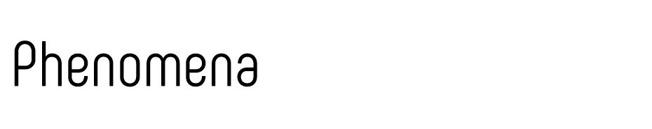 Phenomena font - Phenomena font download