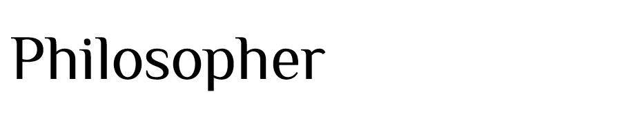 Philosopher font - Philosopher font download
