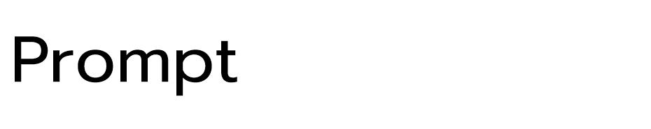 Prompt google font - Prompt font download