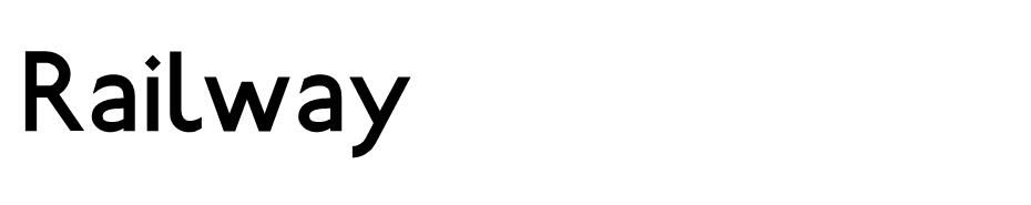 Railway font - Railway font download