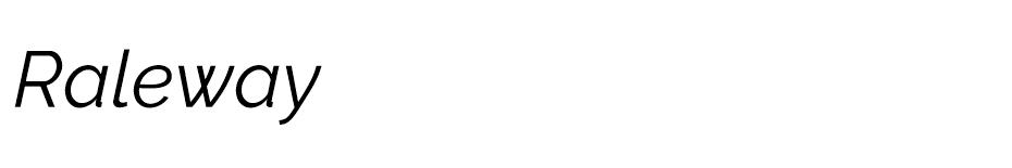 Raleway Italic Font Ailesi font - Raleway Italic Font Ailesi font download