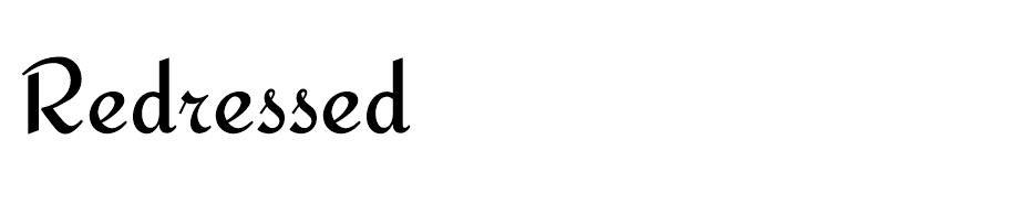 Redressed google font - Redressed font download