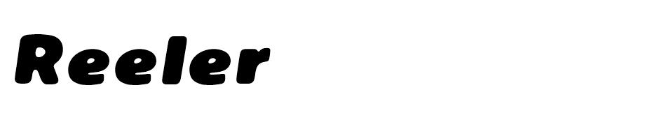 Reeler font - Reeler font download