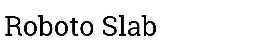 Roboto Slab font - Roboto Slab font download